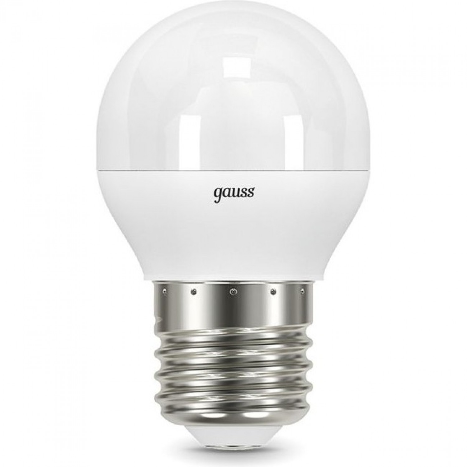 Лампа GAUSS BLACK LED GLOBE E27 7W 4100K STEP DIMMABLE 105102207-S ...